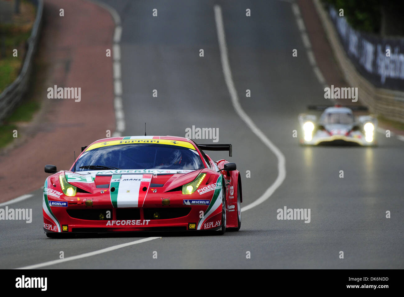 Jun 8, 2011 - Le Mans, France - AF Corse Ferrari 458 Italia, #51 ...