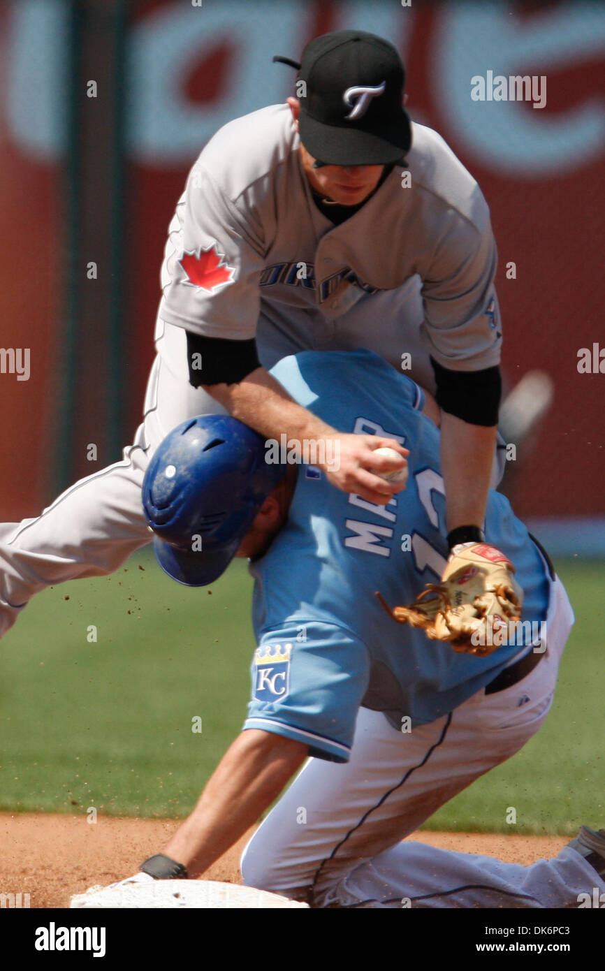 June 9, 2011 - Kansas City, Missouri, U.S - Kansas City Royals center ...