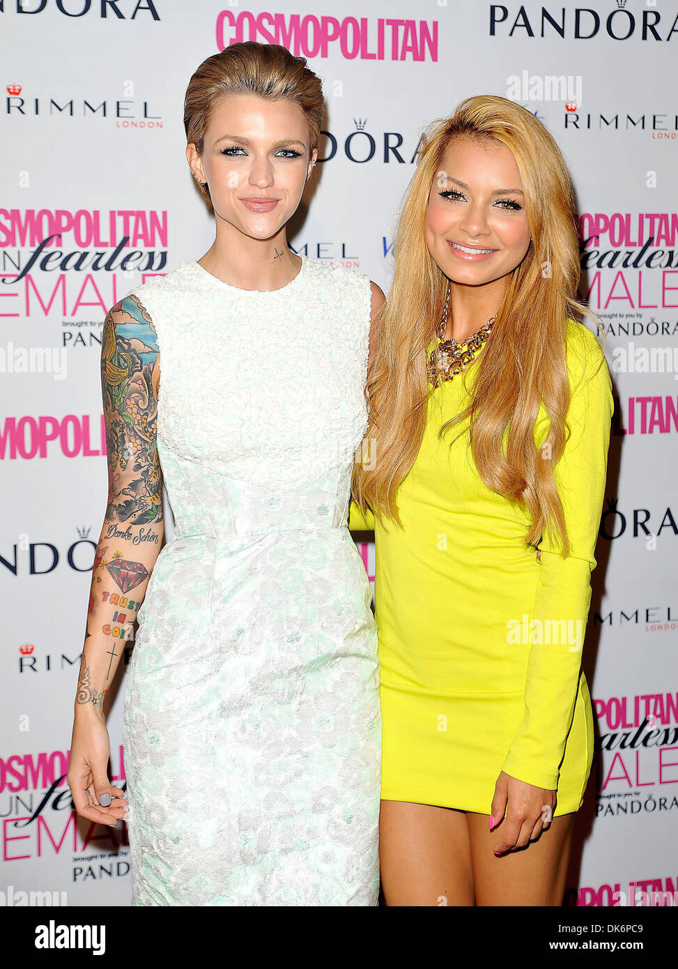 Ruby Rose and Havana Brown at 2012 Fun Fearless Female awards at Sydney ...