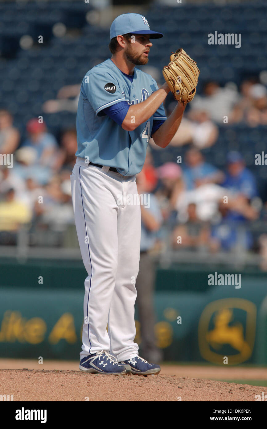 June 9, 2011 - Kansas City, Missouri, U.S - Kansas City Royals relief ...