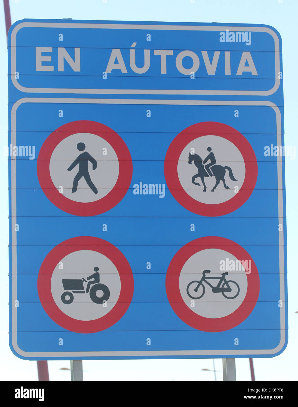 European Road Sign Stock Photo - Alamy