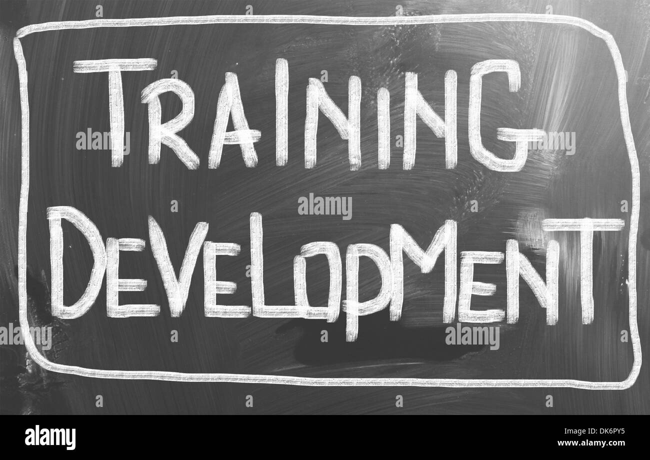 Training Development Concept Stock Photo - Alamy