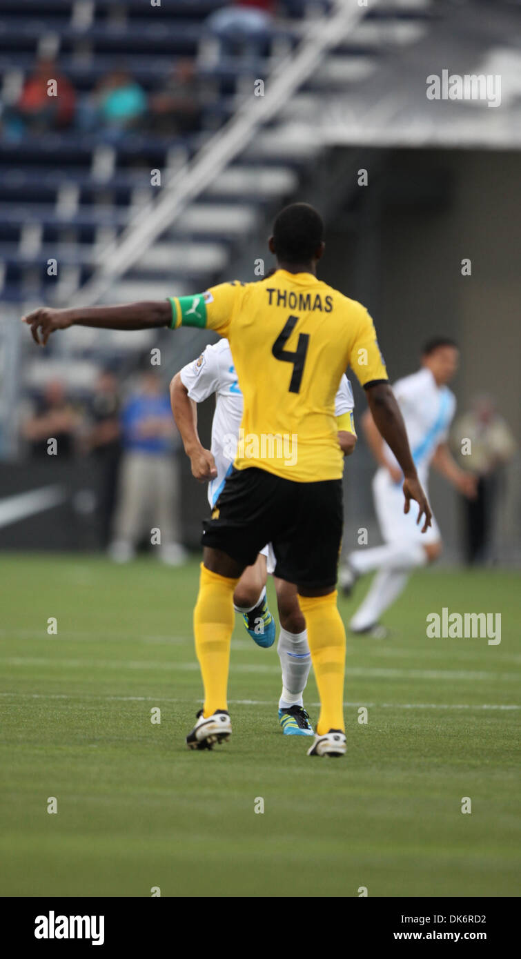June 10, 2011 - Miami, Florida, U.S - Jamaica defender Shavar Thomas #4 ...