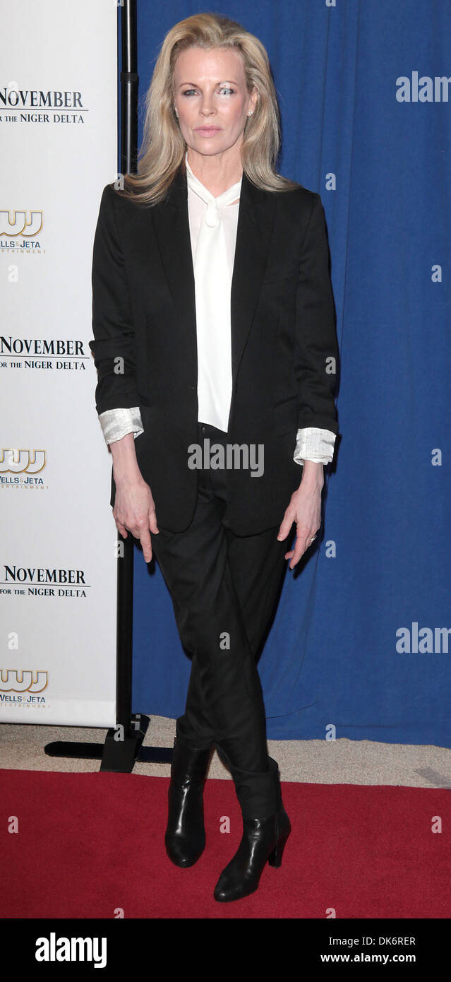 Kim Basinger at 'Black November' premiere at United Nations New York ...