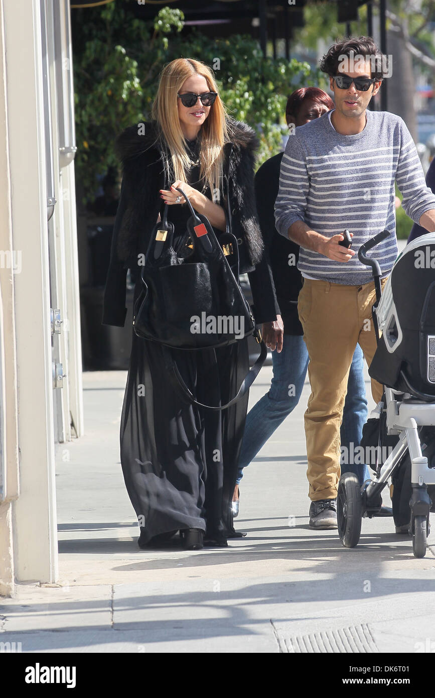 Rachel Zoe, her son Skyler Berman, Rodger Berman, and Joey Maalouf out ...