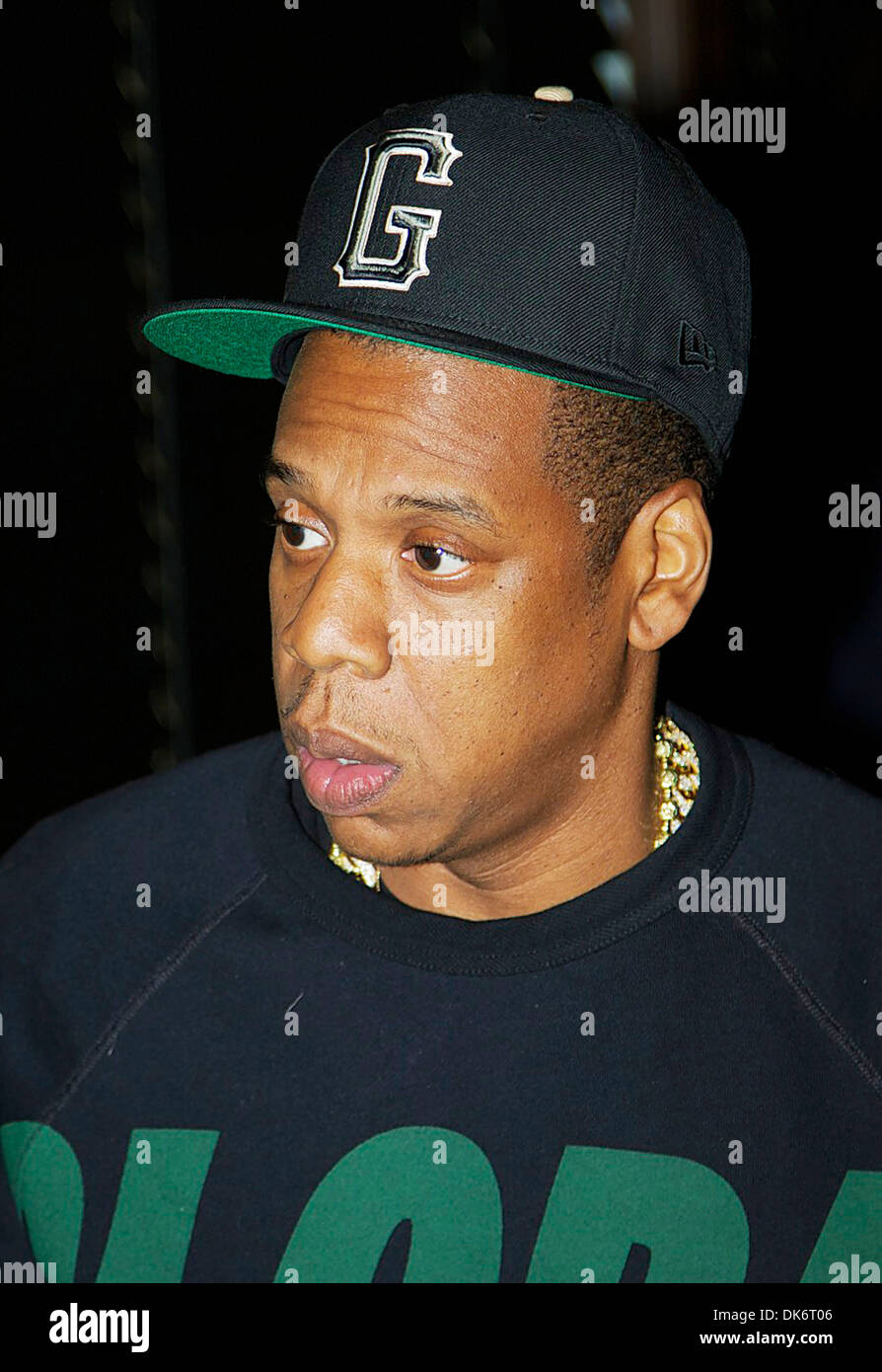 Rapper Jay-Z "NBA 2K13" Launch at The 40/40 Club New York City, USA ...