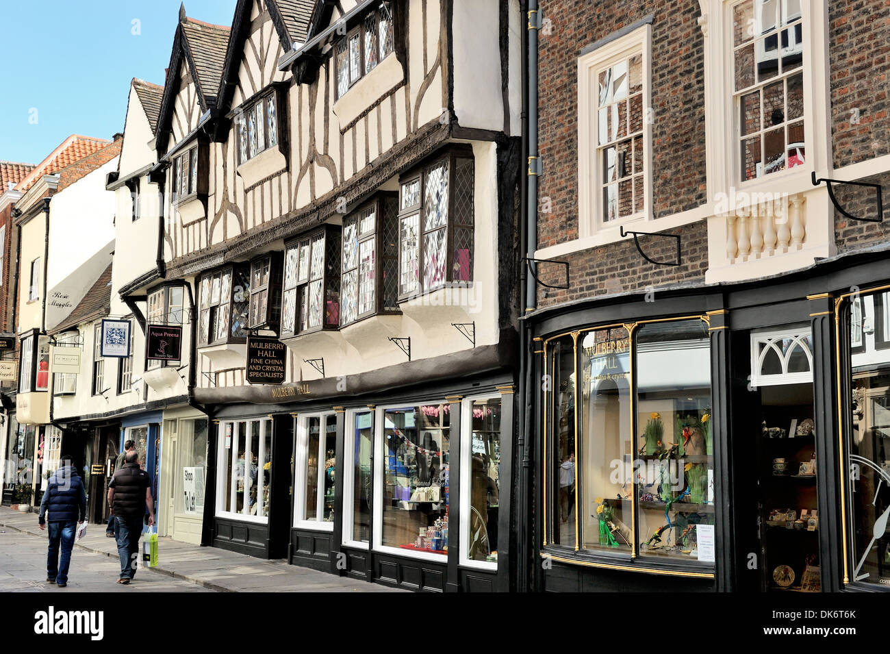 The 15th century Mulberry Hall, half-timbered tudor medieval building ...