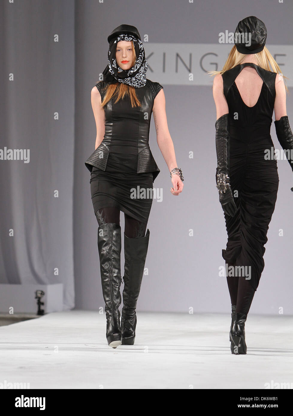 Model LA Fashion Week - Skingraft - Runway - held at Vibiana Cathedral ...