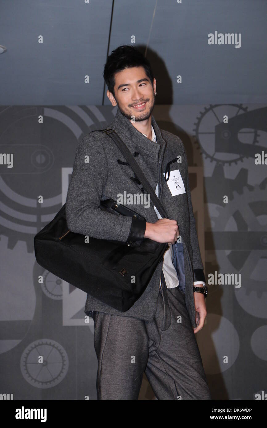 Taipei, Taiwan. 2nd Dec, 2013. Actor Godfrey Gao attends commercial ...