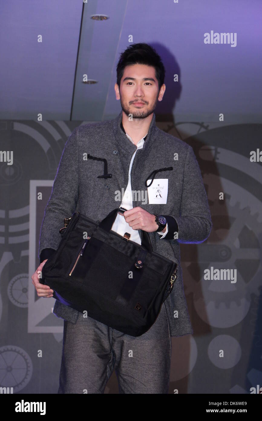 Taipei, Taiwan. 2nd Dec, 2013. Actor Godfrey Gao attends commercial ...