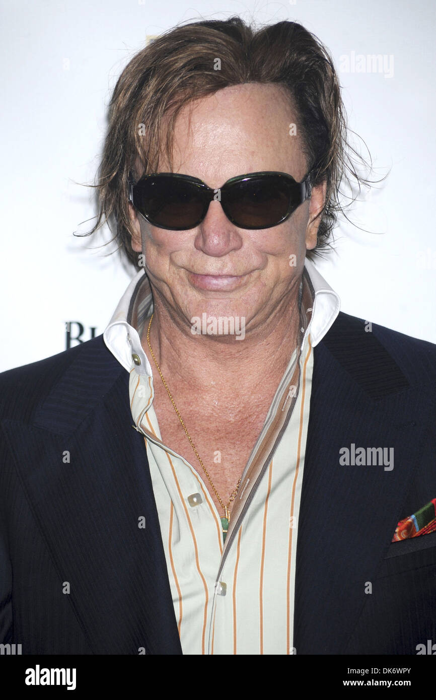 Mickey Rourke at 'Black vember' premiere at United Nations Featuring ...