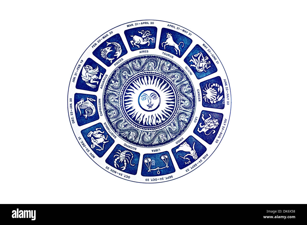 Astrology wheel hi-res stock photography and images - Alamy