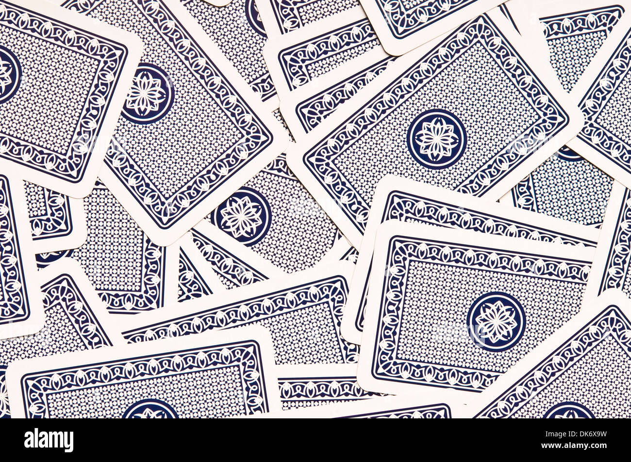 pattern of playing cards, back side Stock Photo - Alamy