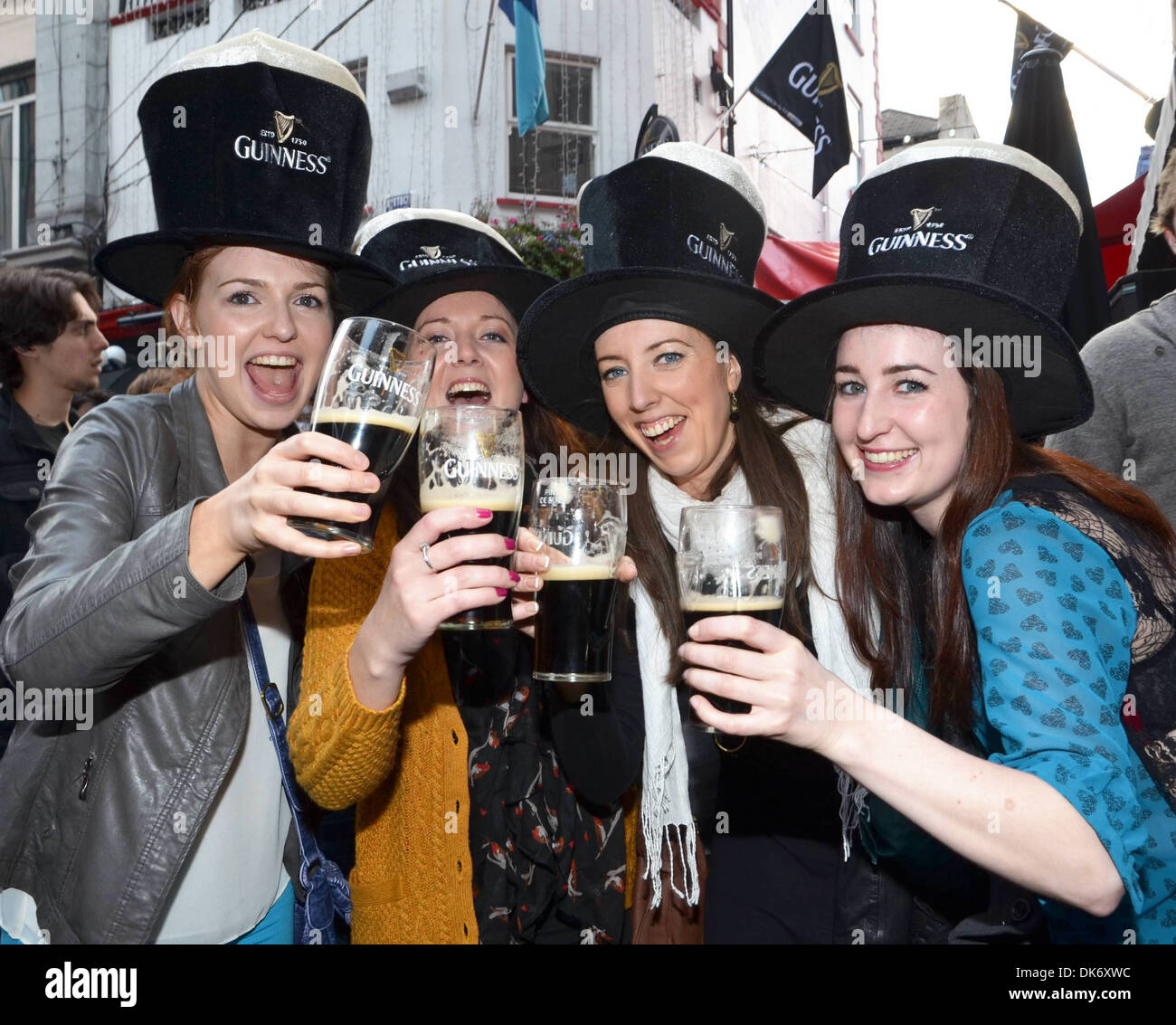 Emma Cummins Joanne Carolan Laura Murphy and Laura Cummins Arthur's Day ...