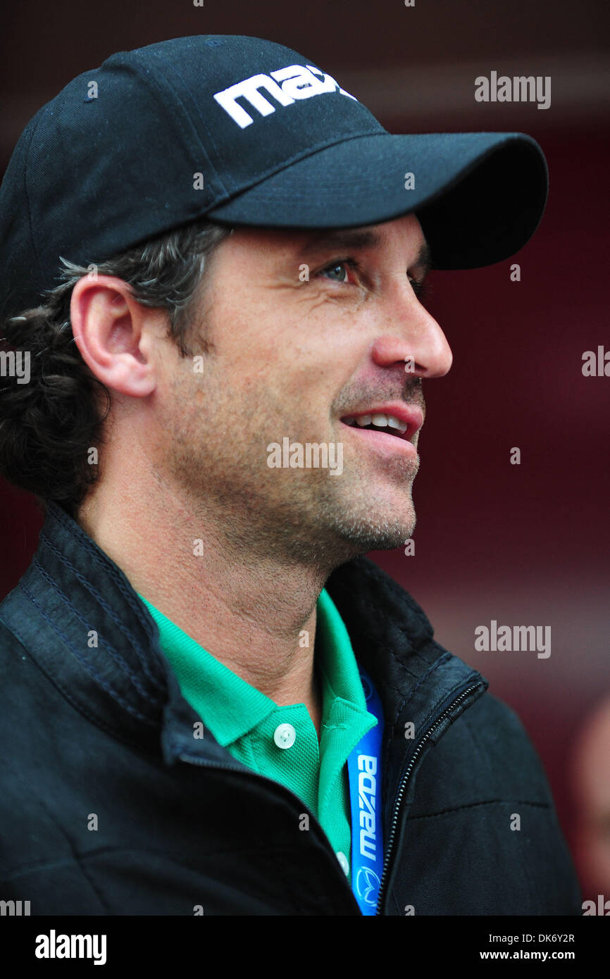 June 10, 2011 - Le Mans, France - PATRICK DEMPSEY during the 24 Hours ...