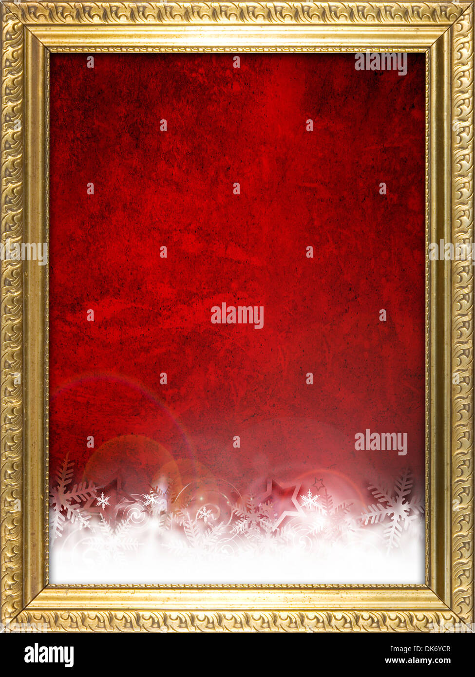 Christmas background frame hi-res stock photography and images - Alamy