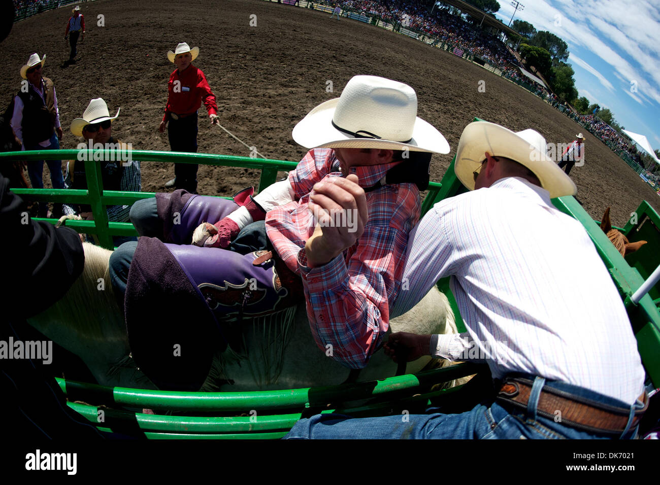 June 11, 2011 - Livermore, California, U.S - Brian Bain of Culver, OR ...