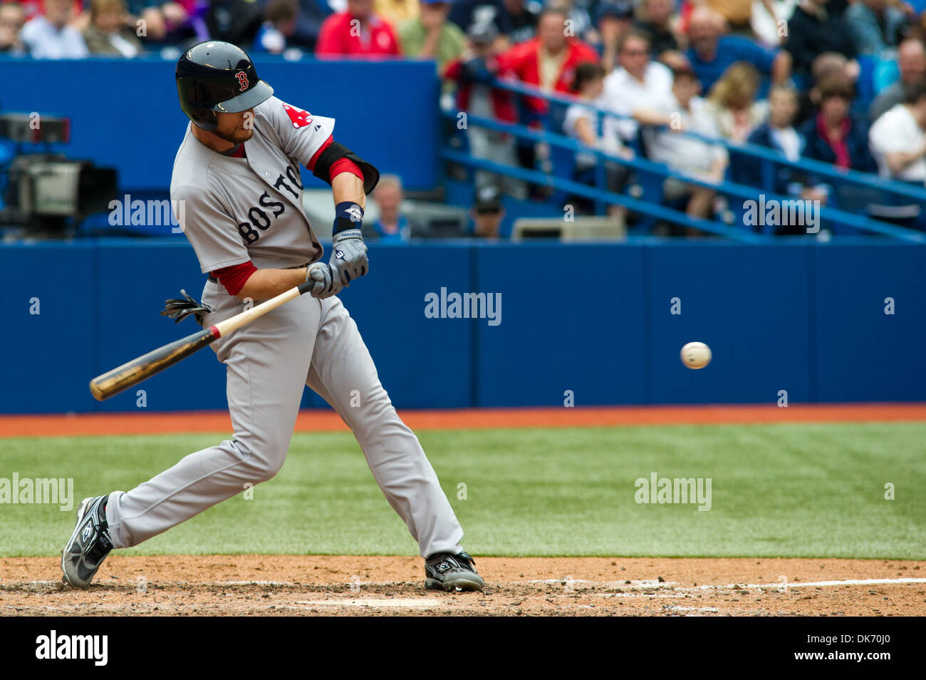 June 11, 2011 - Toronto, Ontario, Canada - Boston Red Sox Third baseman ...