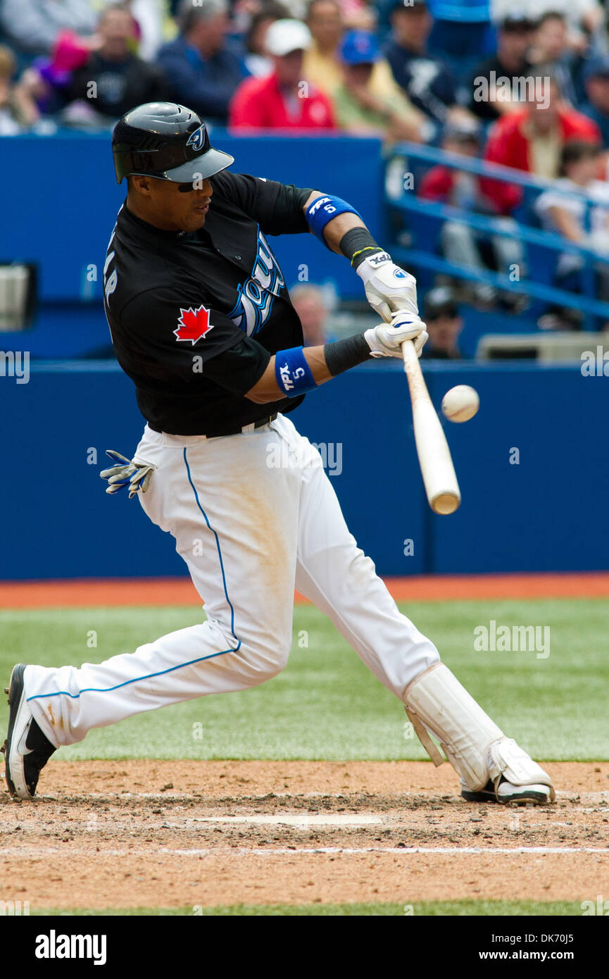 June 11, 2011 - Toronto, Ontario, Canada - Toronto Blue Jays Shortstop ...