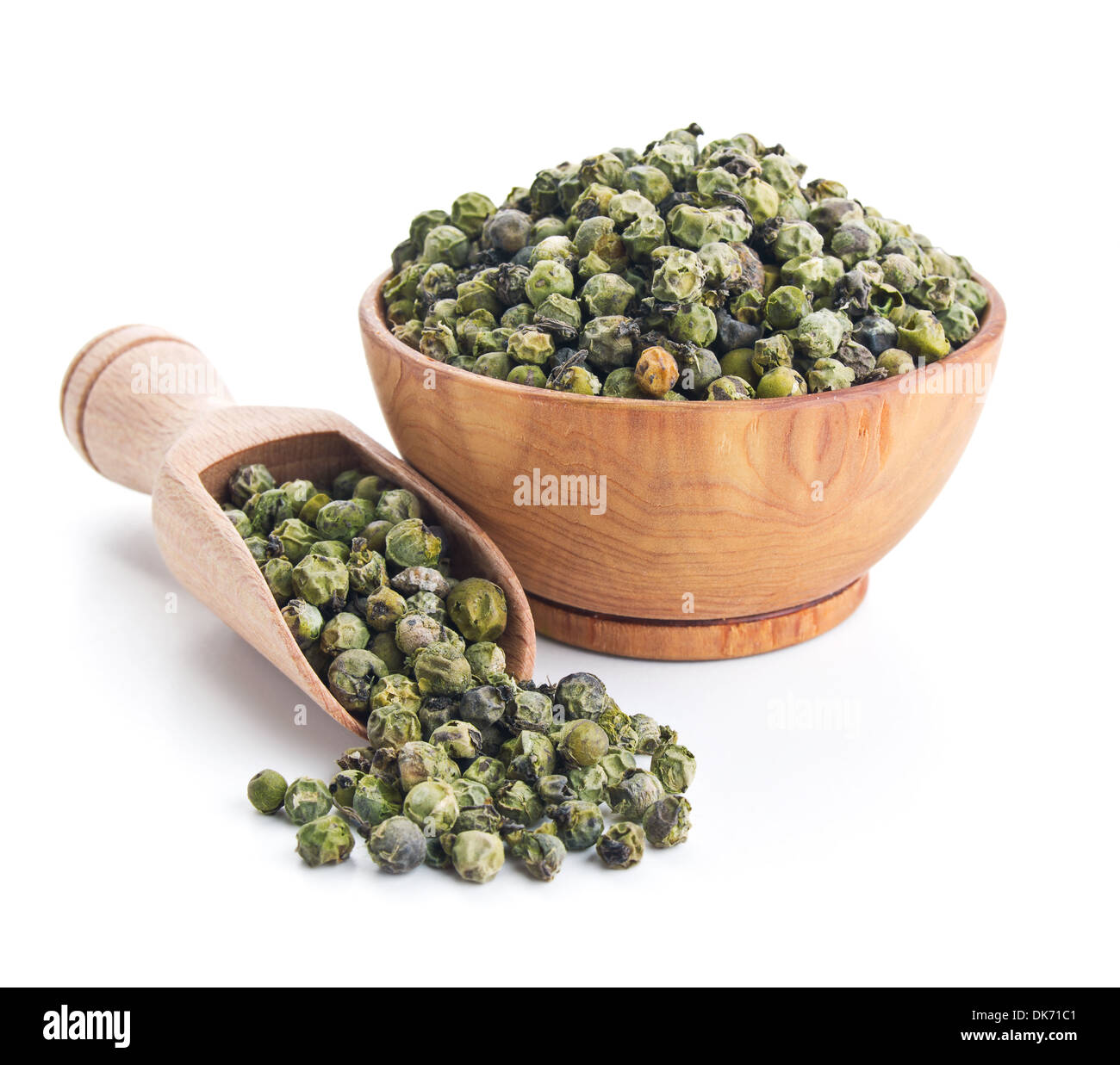 green peppercorn isolated on white background Stock Photo - Alamy