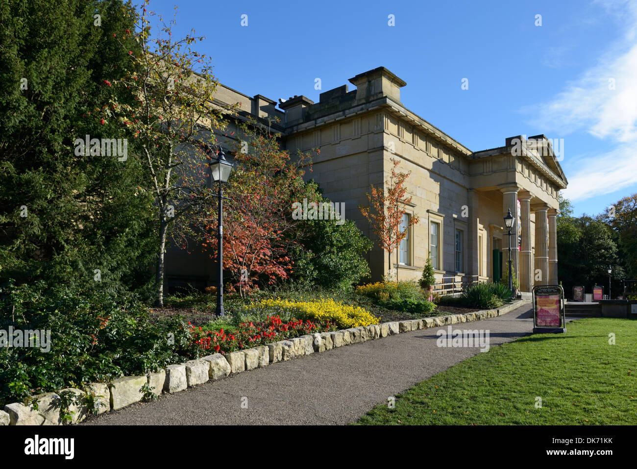 Yorkshire museum gardens hi-res stock photography and images - Alamy