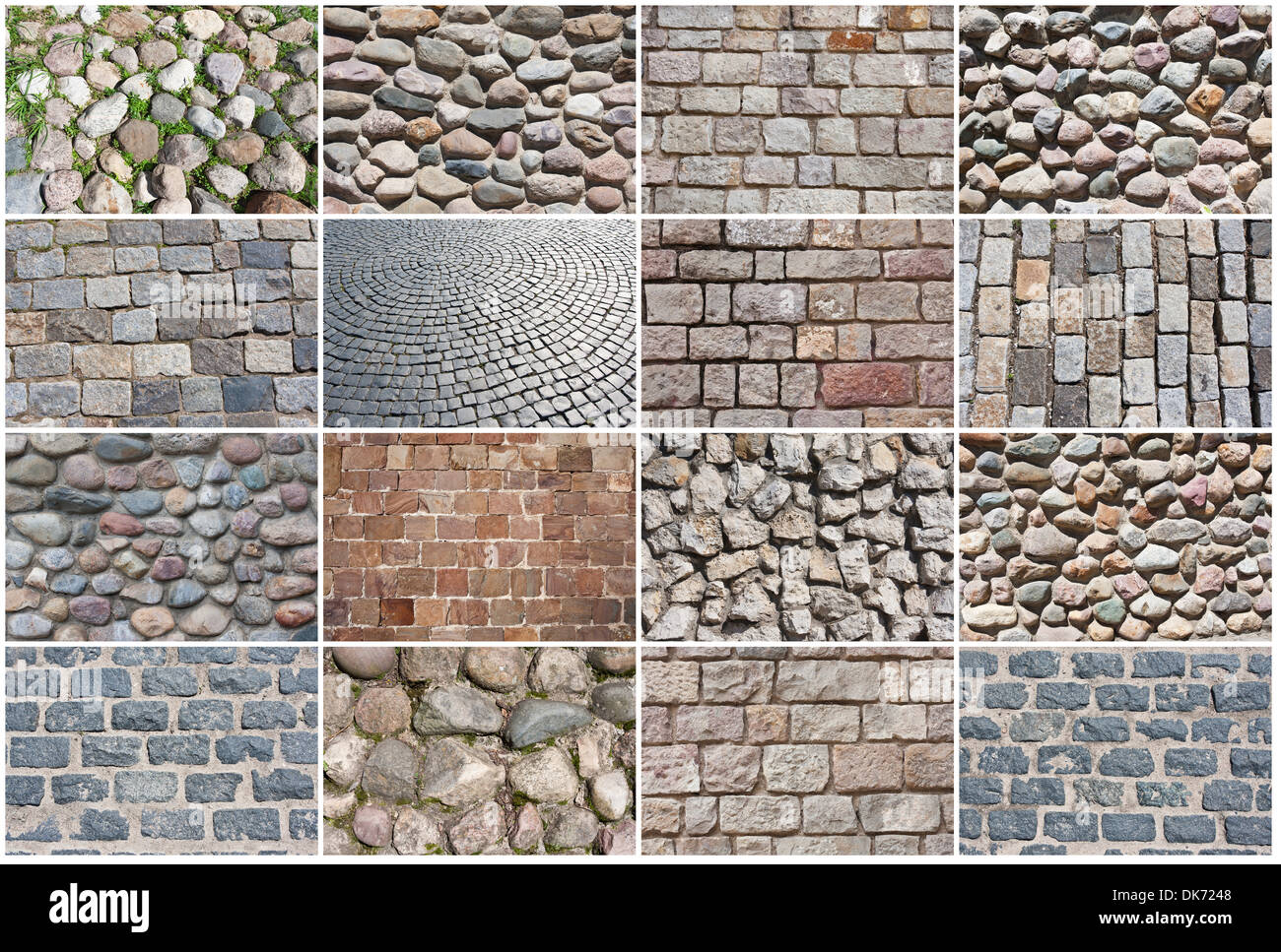 Stone pavement with pattern hi-res stock photography and images - Alamy