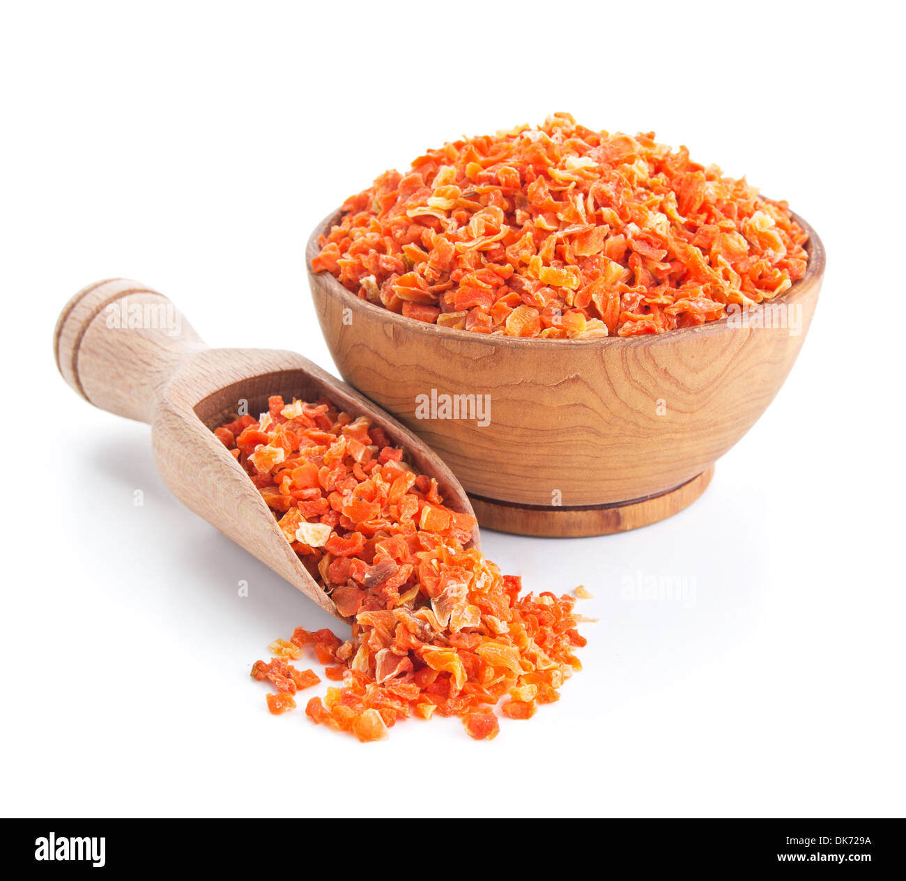 dried carrots isolated on white background Stock Photo - Alamy