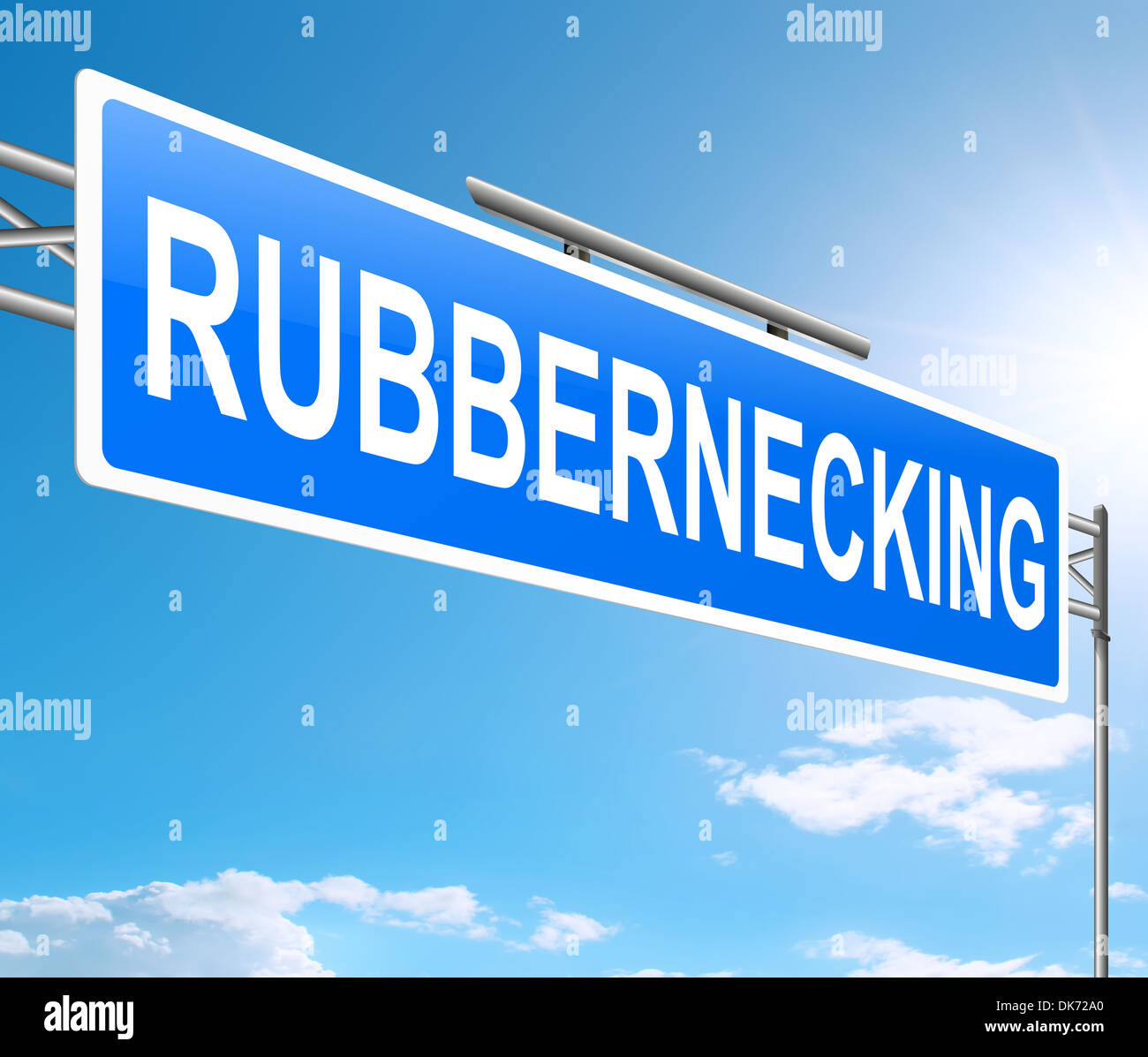 Rubbernecking hi-res stock photography and images - Alamy