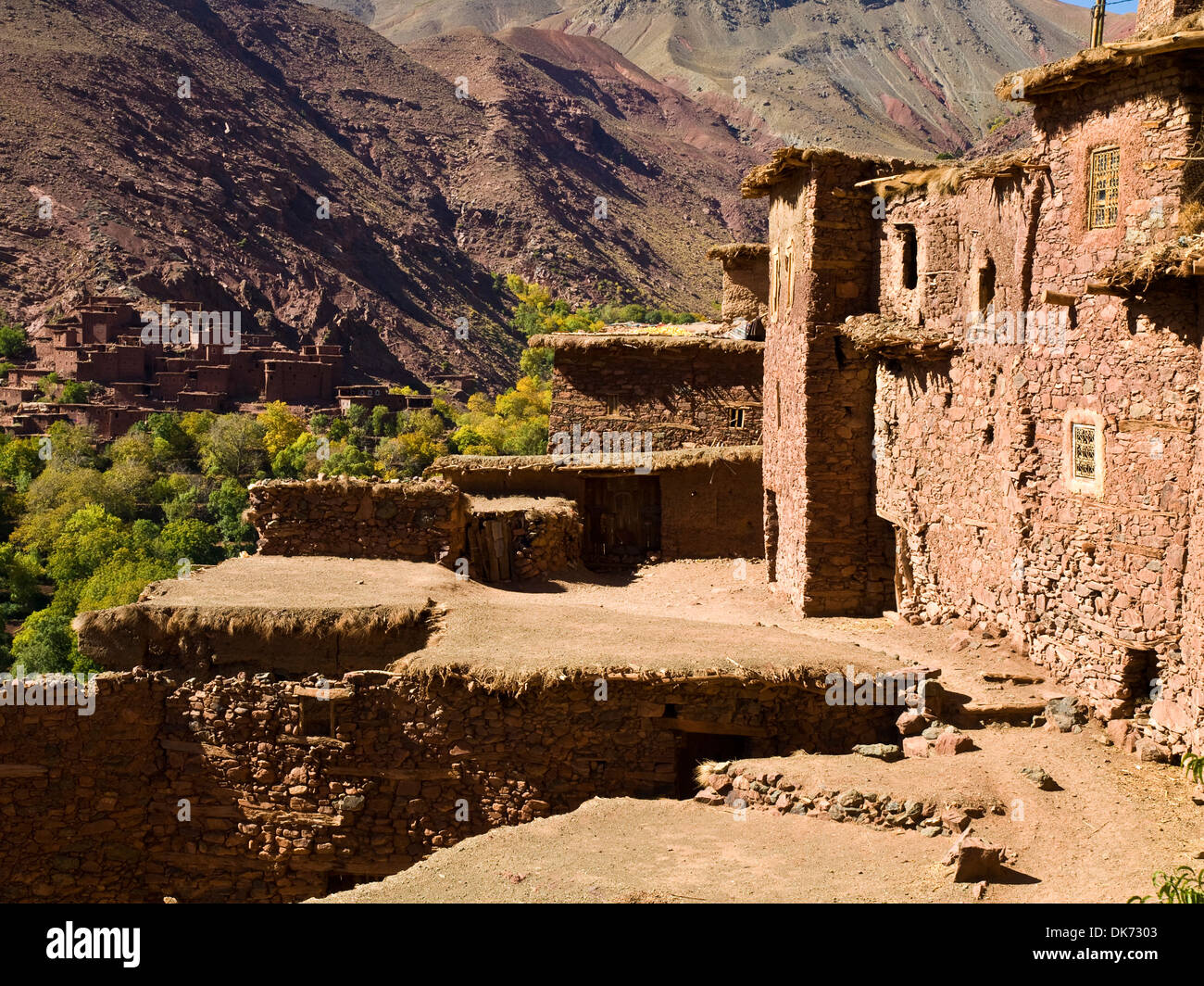 Berber architecture on the village of Megdaz often called the most ...