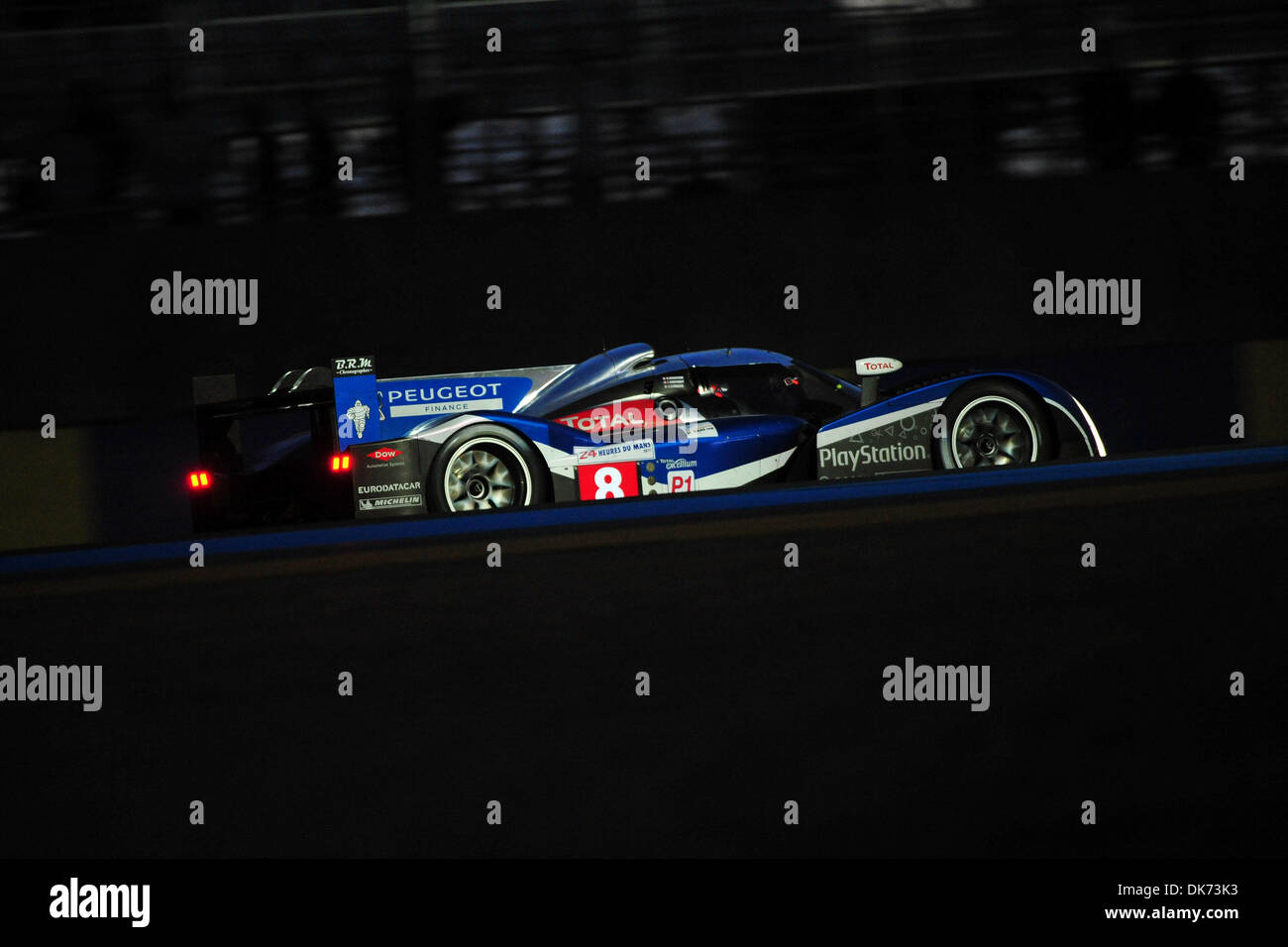 Jun 12, 2011 - Le Mans, France - Peugeot driver FRANCK MONTAGNY, of ...