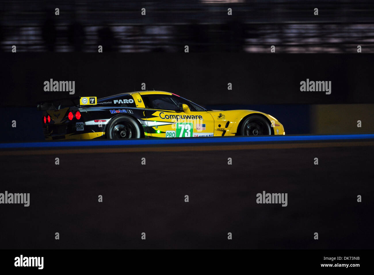Jun 12, 2011 - Le Mans, France - #73 Corvette Racing Chevrolet Corvette ...