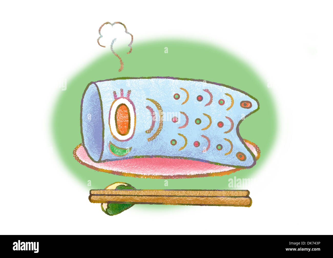 Pink carp Cut Out Stock Images & Pictures - Alamy