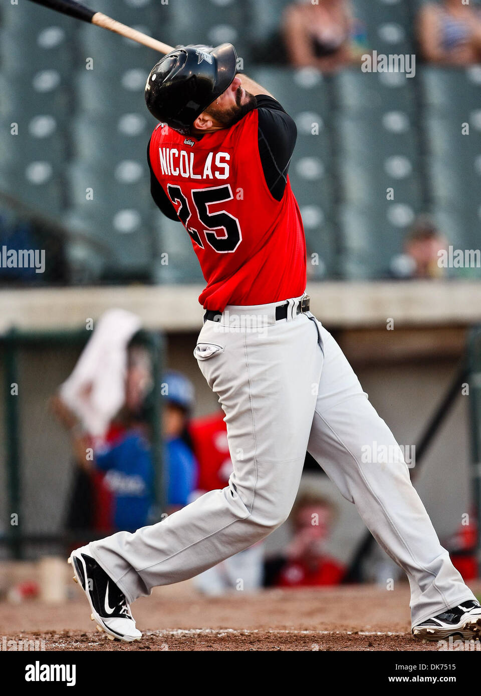 June 13, 2011 - Fort Worth, Texas, U.S - Grand Prairie AirHogs ...