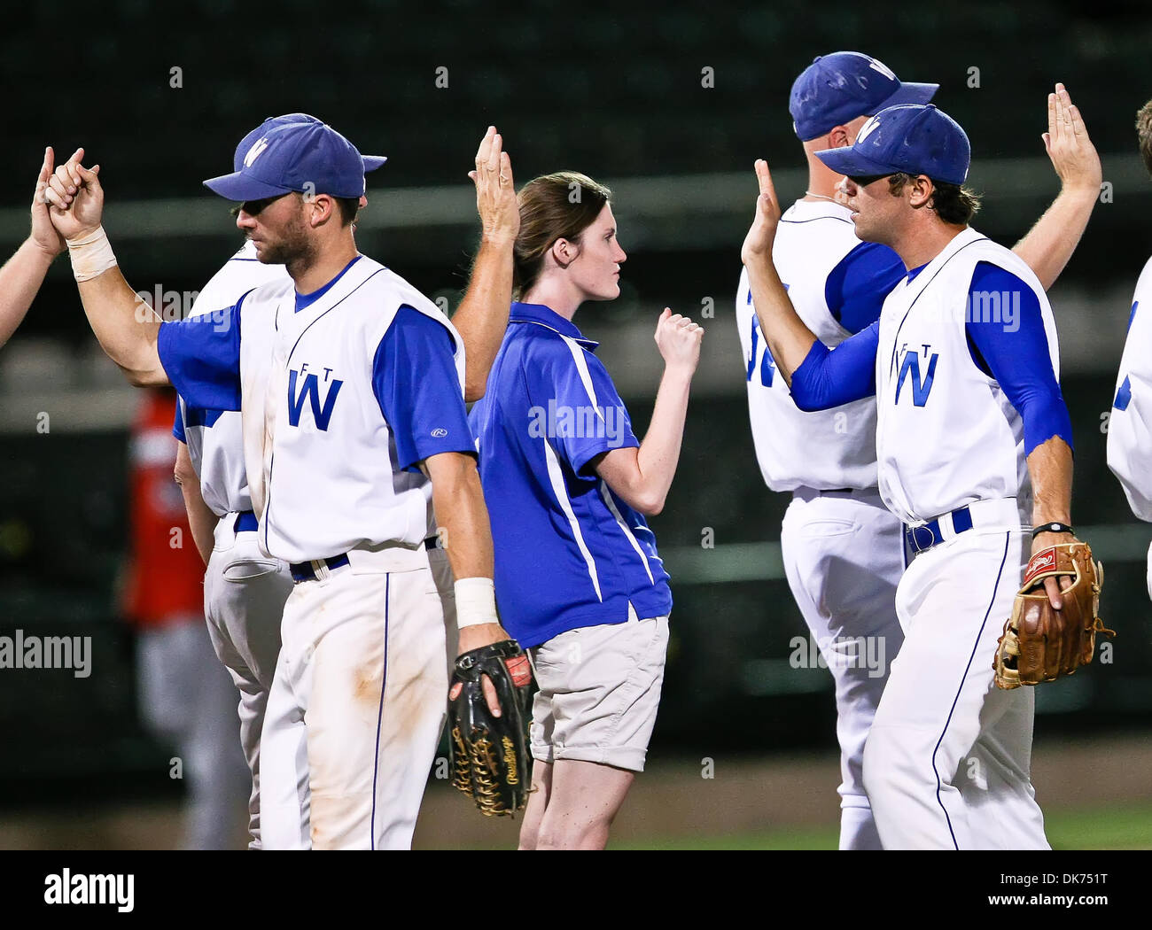 June 13, 2011 - Fort Worth, Texas, U.S - Fort Worth Cats Outfielder ...