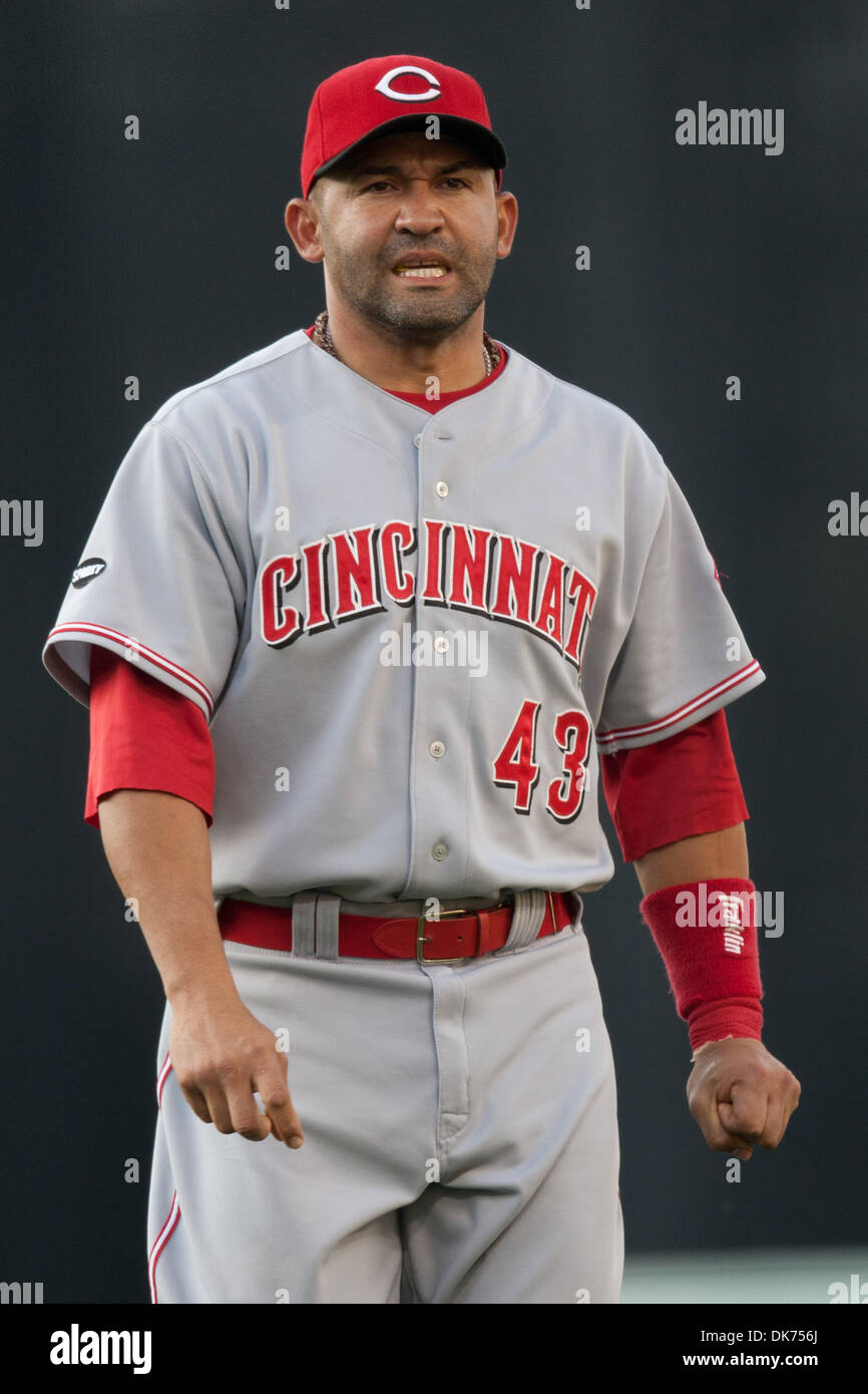 June 13, 2011 - Los Angeles, California, U.S - Cincinnati Reds third ...