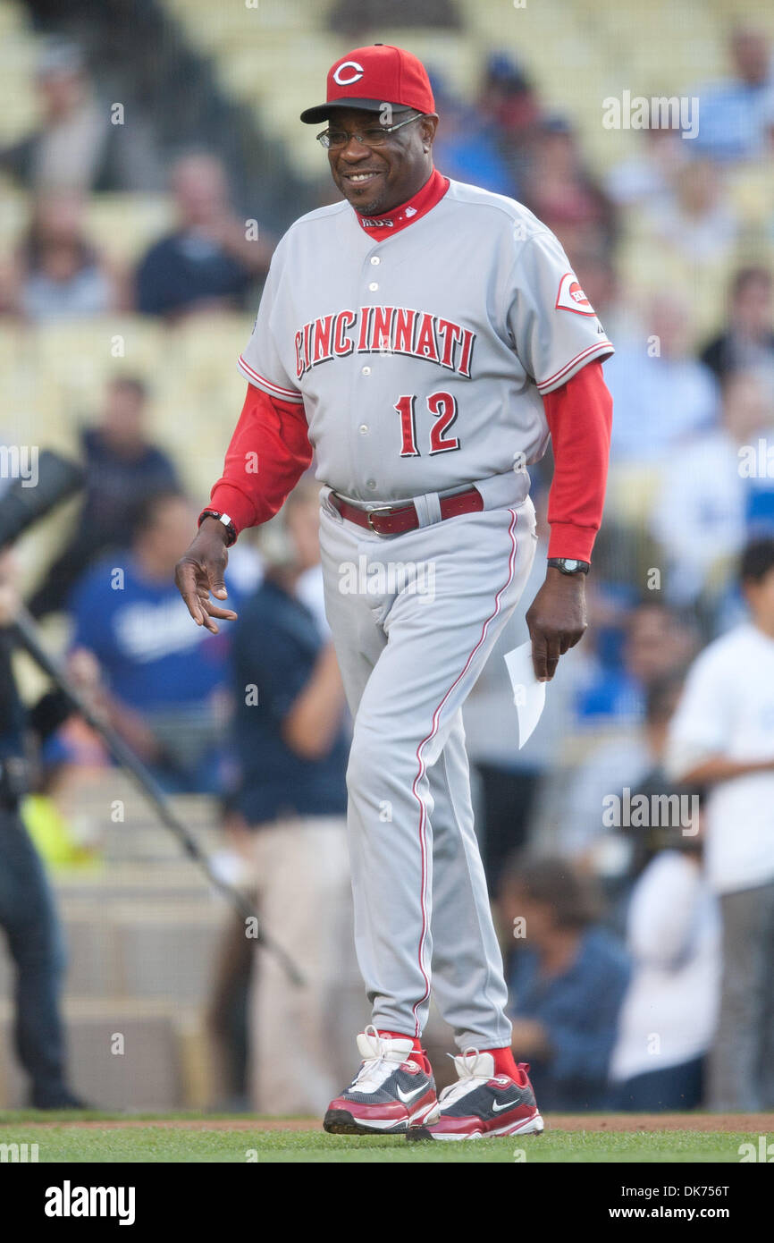 June 13, 2011 - Los Angeles, California, U.S - Cincinnati Reds manager ...