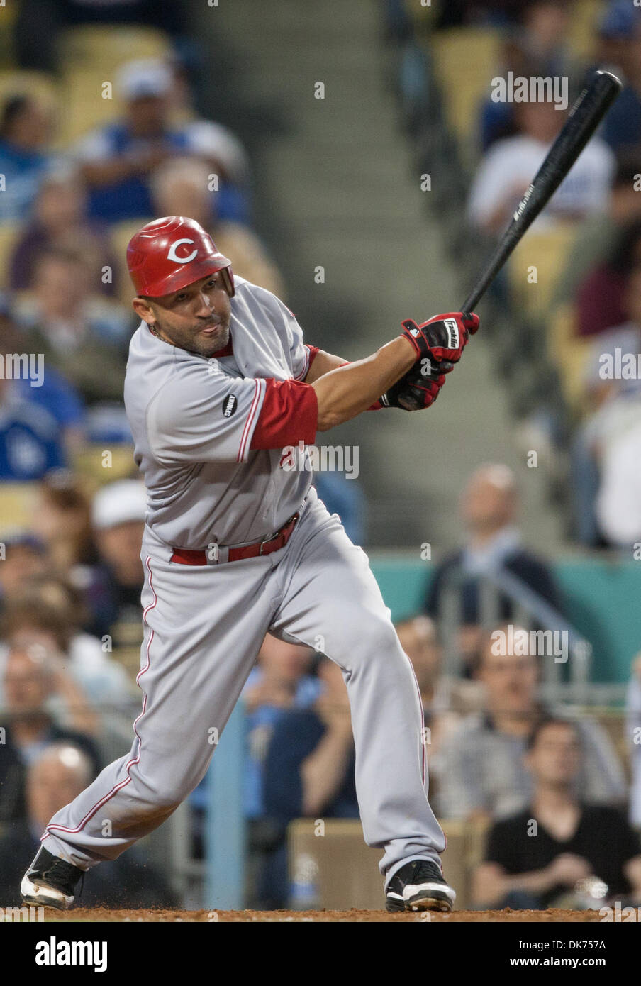 June 13, 2011 - Los Angeles, California, U.S - Cincinnati Reds third ...
