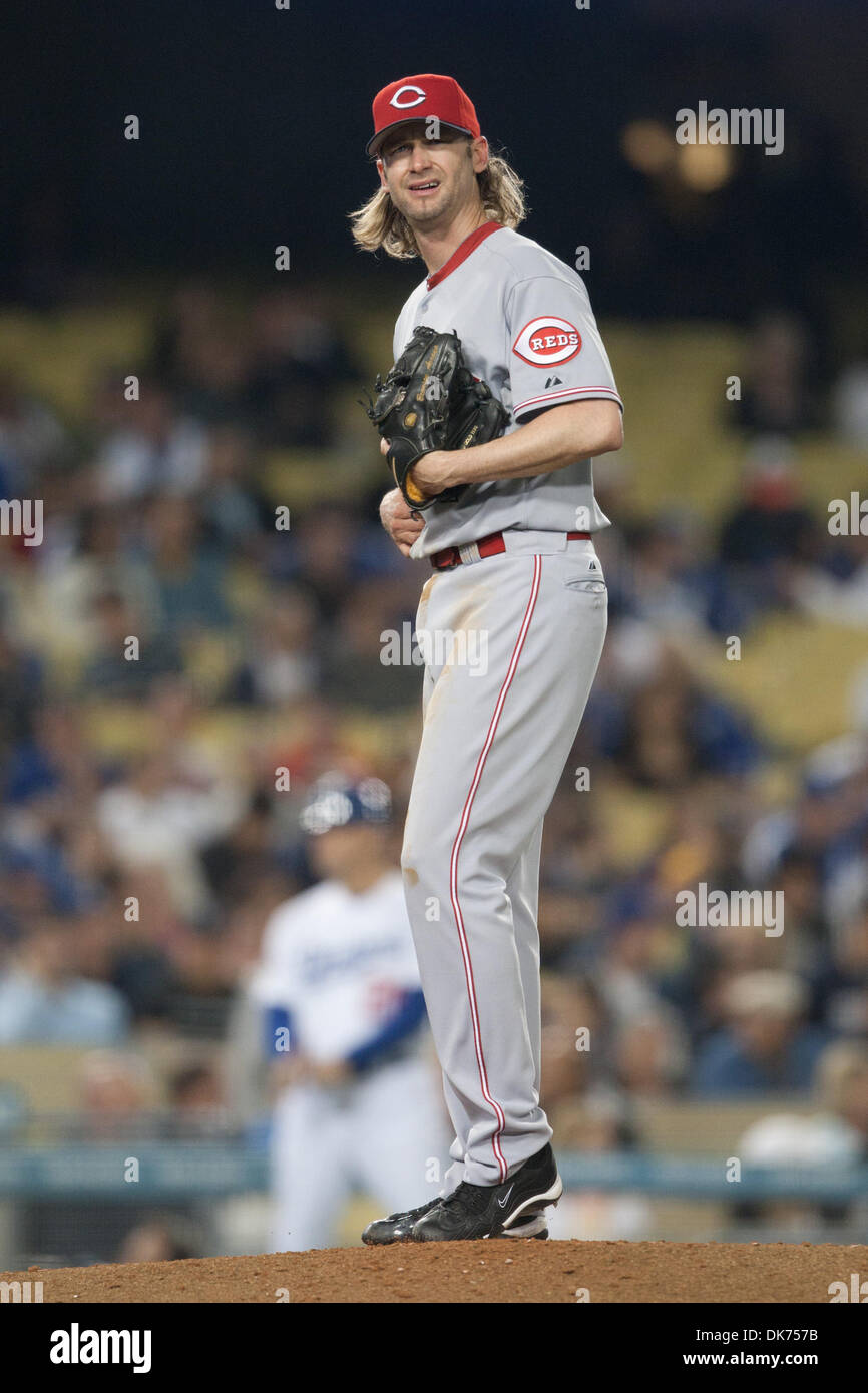 June 13, 2011 - Los Angeles, California, U.S - Cincinnati Reds starting ...
