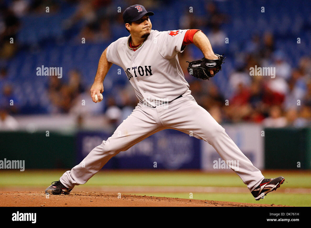 June 15, 2011 - St.Petersburg, Florida, U.S - Boston Red Sox starting ...