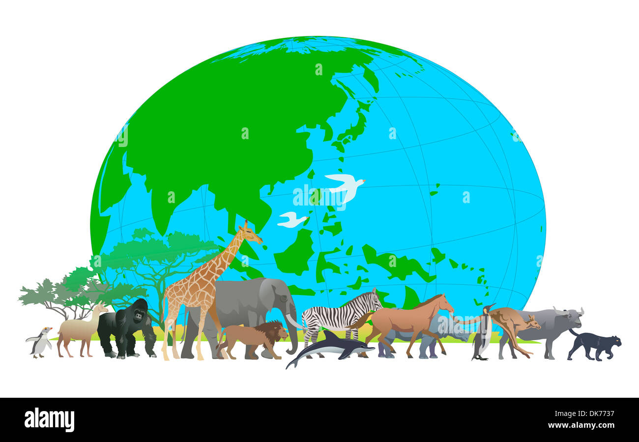 March for the animals Cut Out Stock Images & Pictures - Alamy