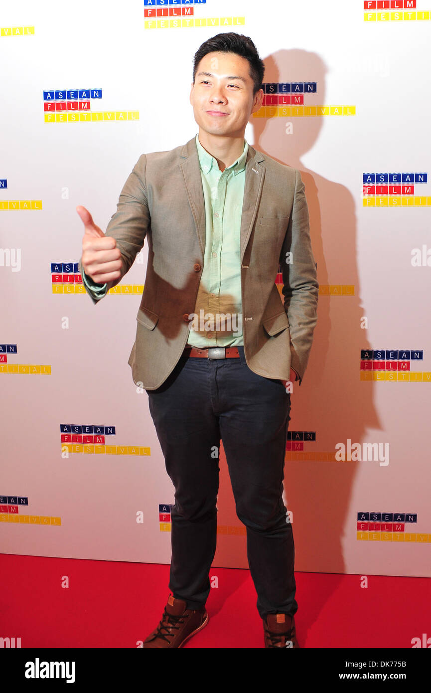 Singapore. 3rd Dec 2013. Singaporean director Anthony Chen attends the ...