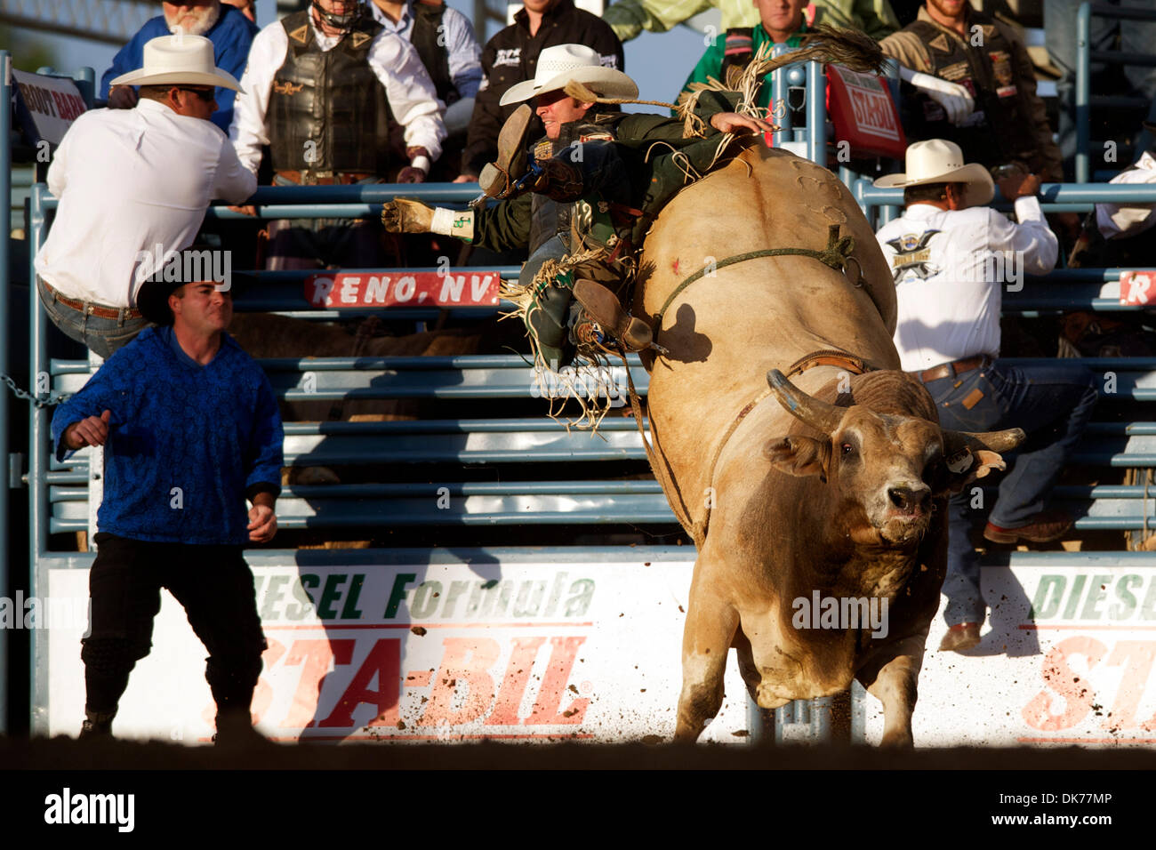 June 16, 2011 - Reno, Nevada, U.S - Jason Beck of Prairieville, LA gets ...