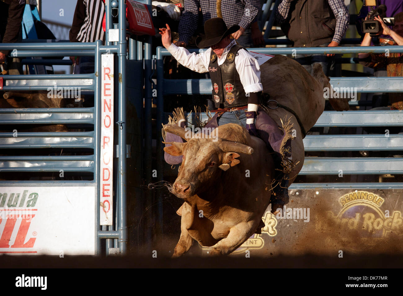 June 16, 2011 - Reno, Nevada, U.S - Steve Woolsey of Payson, UT rides ...