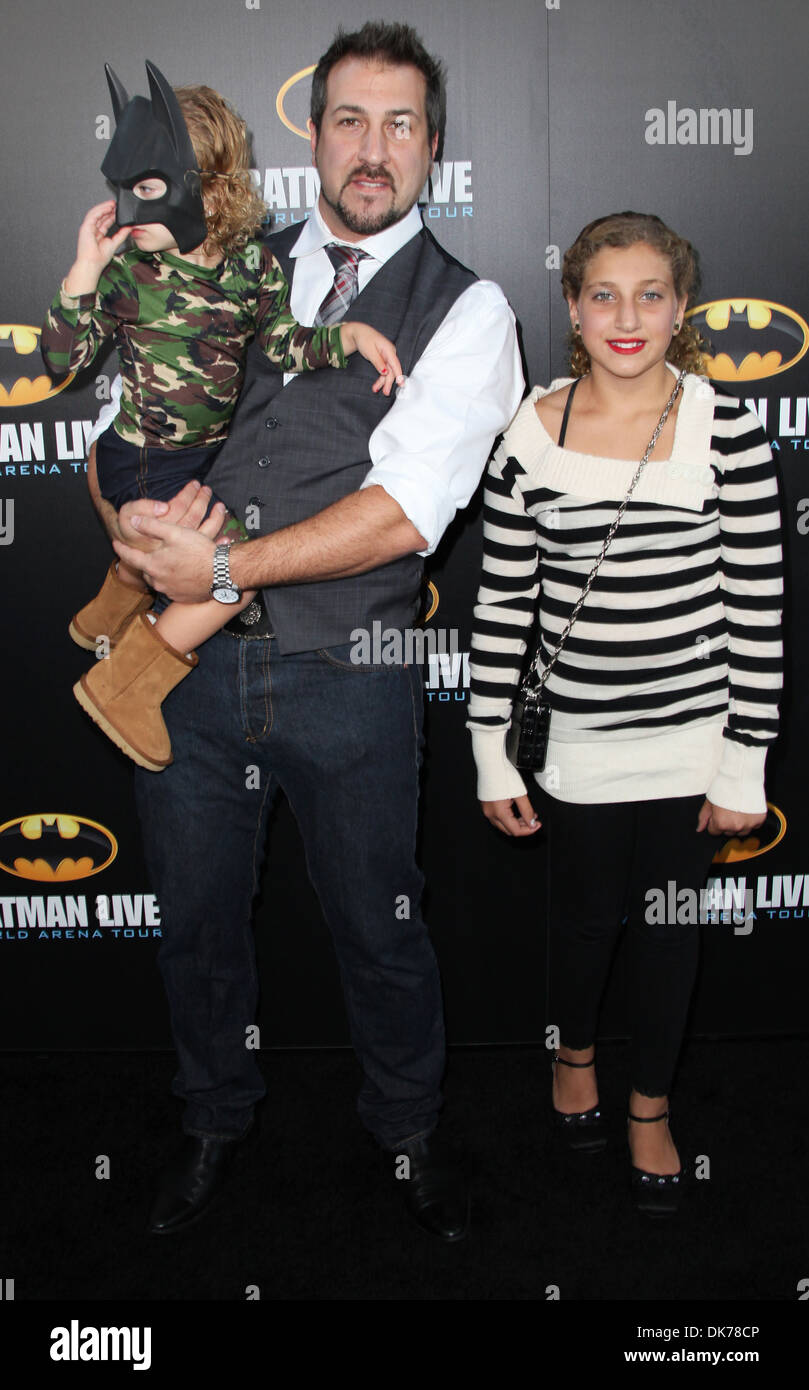 Joey Fatone 'Batman Live' World Arena Tour Los Angeles. California - 27 ...