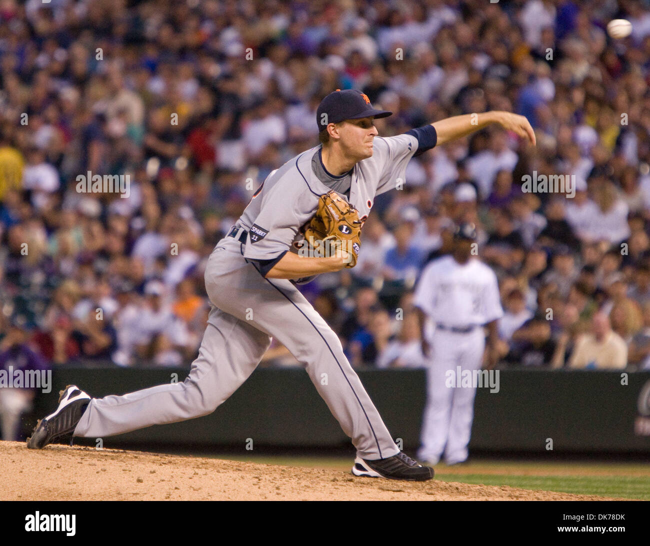 June 17, 2011 - Denver, Colorado, U.S. - MLB Baseball - Detroit Tigers ...