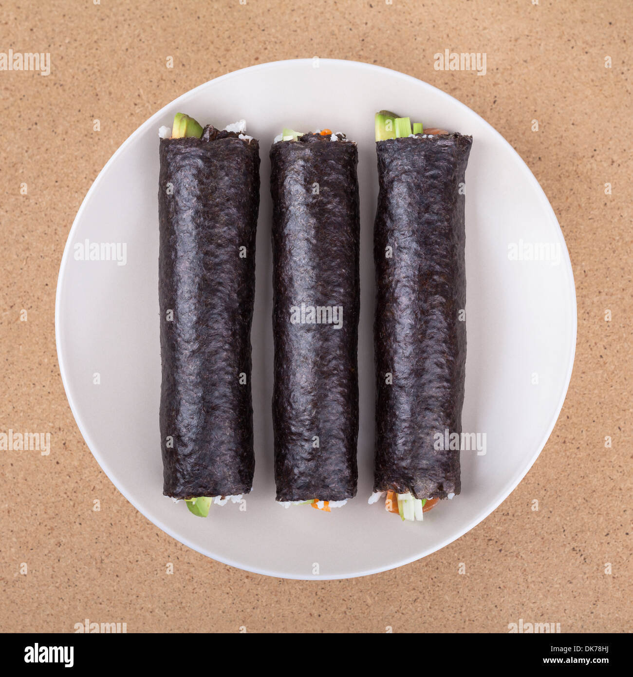 Three sushi rolls hi-res stock photography and images - Alamy
