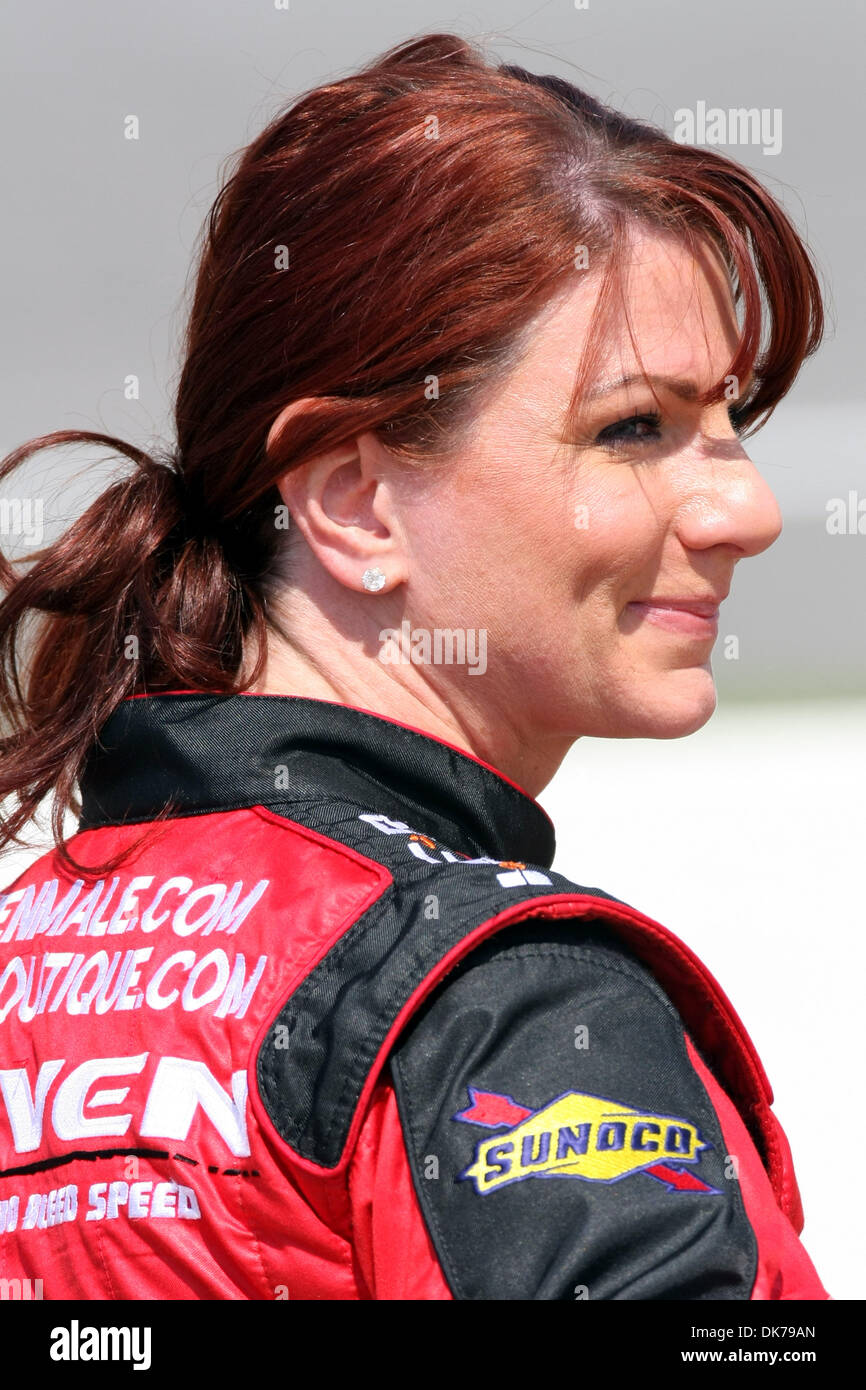 June 18, 2011 - Brooklyn, Michigan, U.S - Jennifer Jo Cobb smiles at a ...