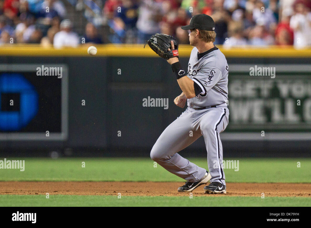 June 18, 2011 - Phoenix, Arizona, U.S - Chicago White Sox second ...