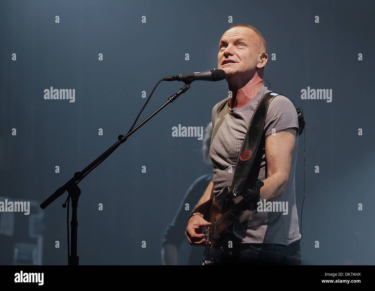 Sting performs his 'Back To Bass' Tour at the Manchester O2 Manchester ...