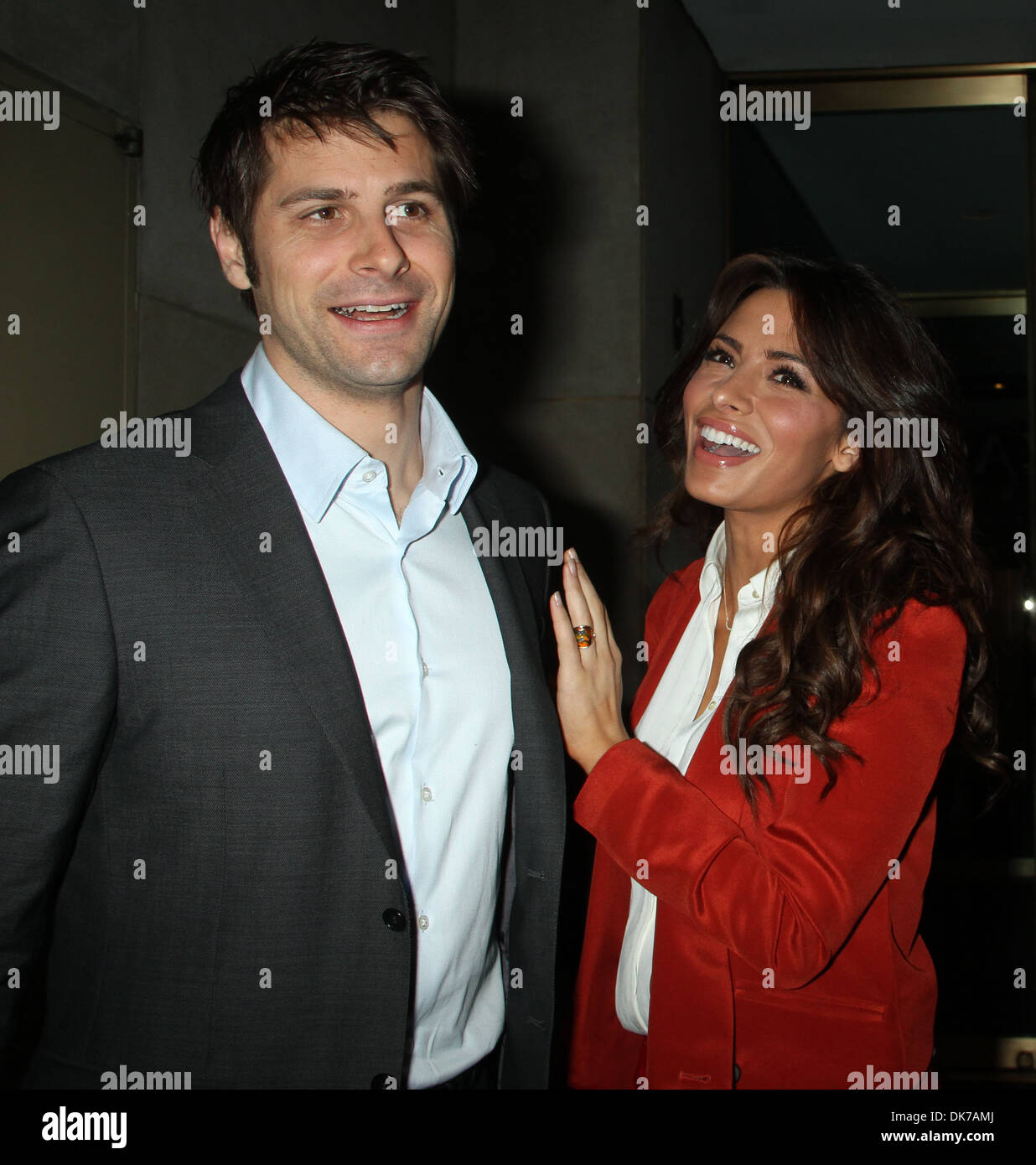 Ben Grogan Sarah Shahi Celebrities at NBC Studios for 'The Today Show ...